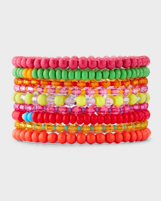 Roxanne Assoulin The Very Merry Bunch Bracelets, Set of 9 | Neiman Marcus