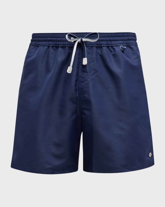 Loro Piana Men's Bay Solid Swim Shorts | Neiman Marcus