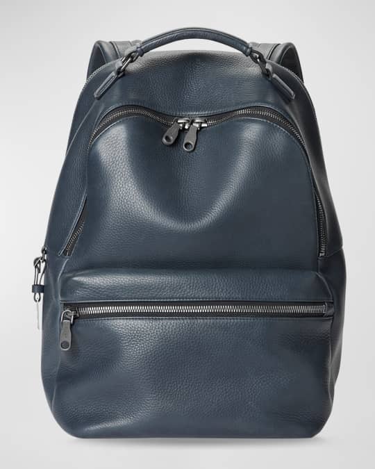 Shinola Men's Runwell Leather Backpack | Neiman Marcus
