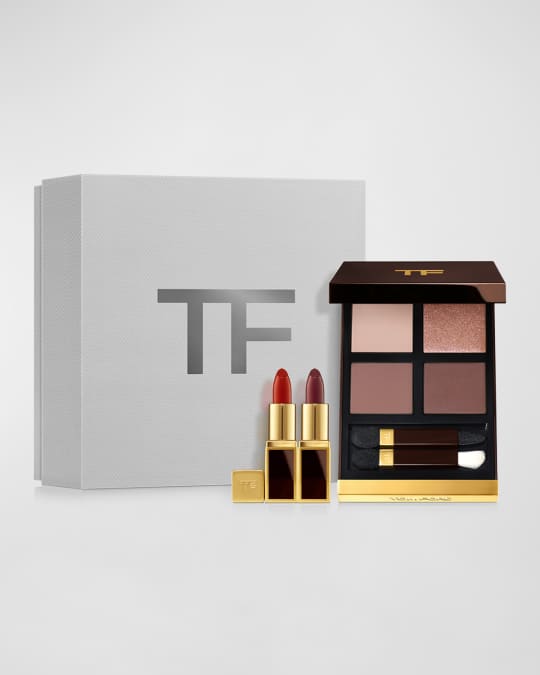 TOM FORD Eye Color Quad And Lip Color Mini Deluxe Gift Set | Neiman Marcus