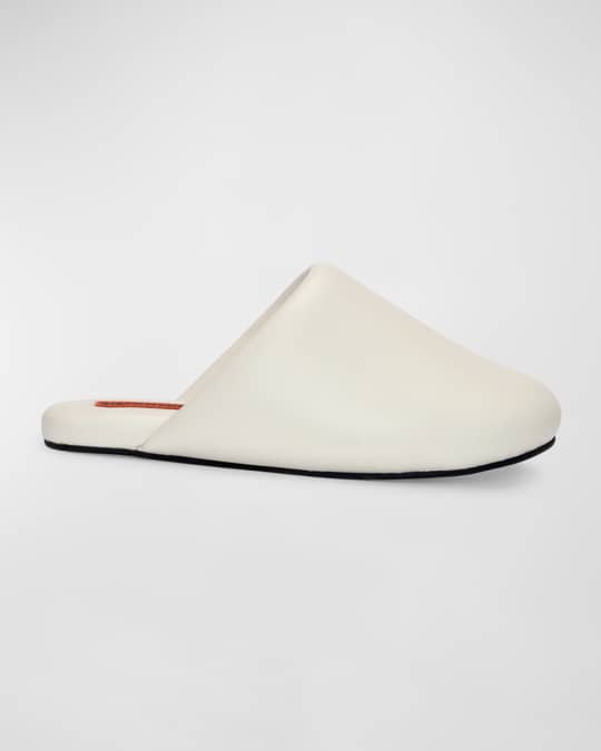SIMONMILLER Bubble Padded Vegan Slipper Mules | Neiman Marcus