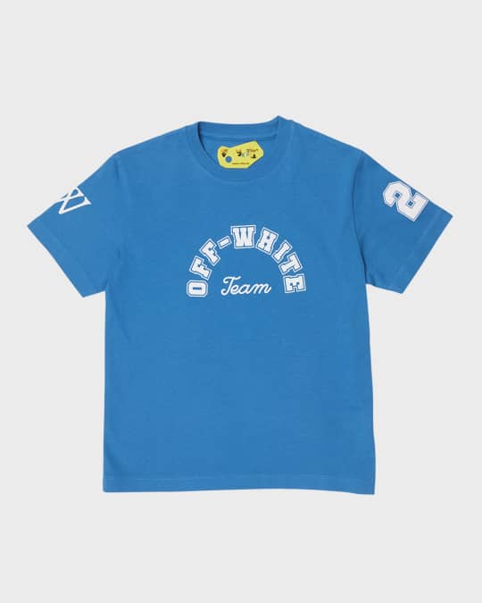 Off-White Boy's Team 23 Short-Sleeve T-Shirt, Size 12-14 | Neiman Marcus