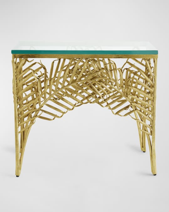 Michael Aram Palm Side Table | Neiman Marcus