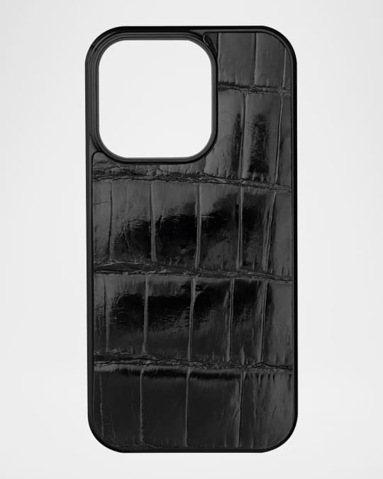 Abas Men's iPhone 14 Pro Alligator Phone Case | Neiman Marcus