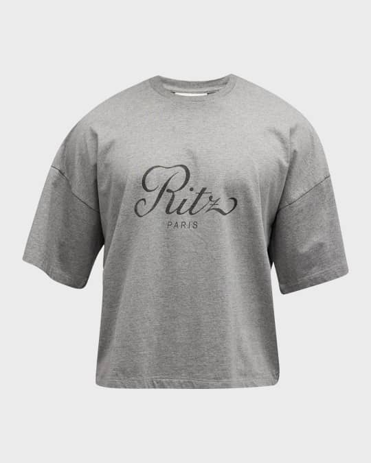 FRAME x Ritz Paris FRAME x Ritz Paris Men's Boxy T-Shirt | Neiman Marcus