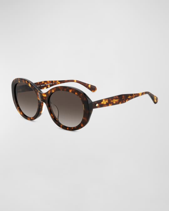 kate spade new york avah acetate round sunglasses | Neiman Marcus