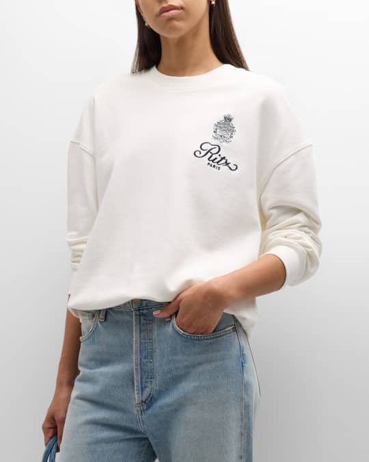 FRAME x Ritz Paris FRAME x Ritz Paris Privacy Please Crewneck ...