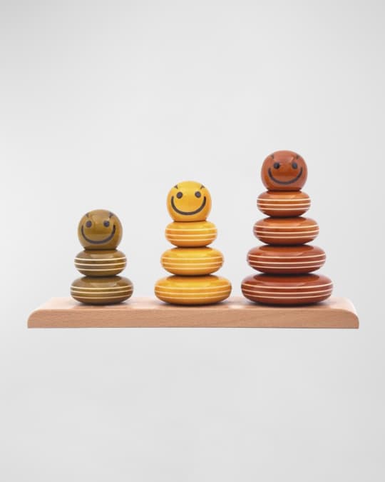 Fair & Green Caterpillar Stacker Toy | Neiman Marcus