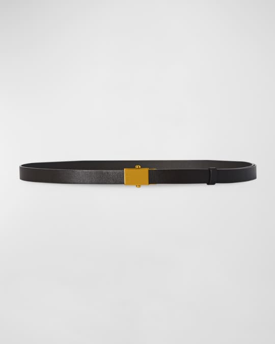 THE ROW Brian Leather Belt | Neiman Marcus