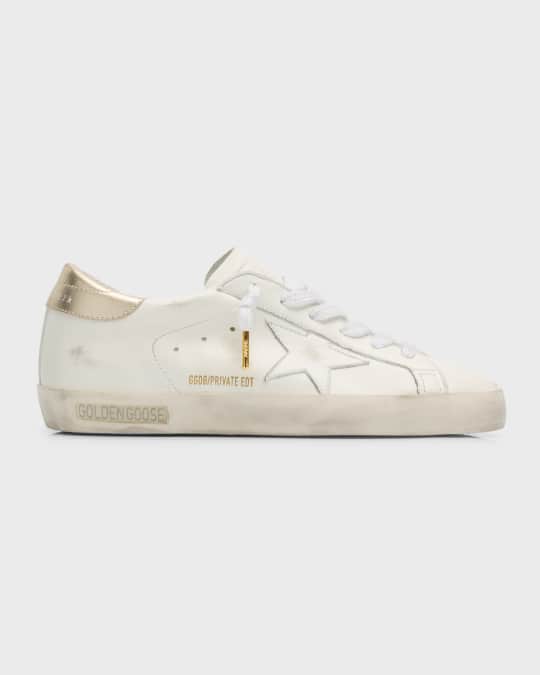 Golden Goose Super-Star Low-Top Leather Sneakers | Neiman Marcus