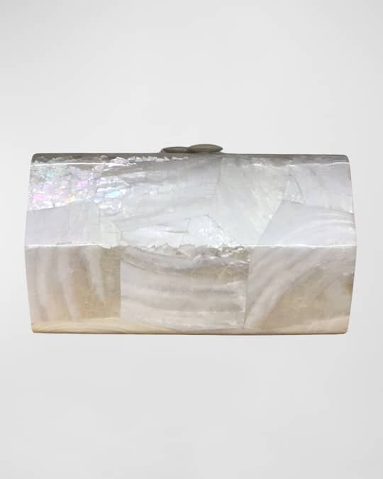 Serpui Corina Mother-of-Pearl Clutch Bag | Neiman Marcus
