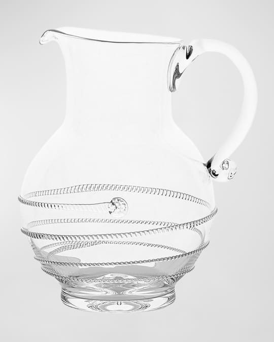 Juliska Amalia Glass Round Pitcher | Neiman Marcus