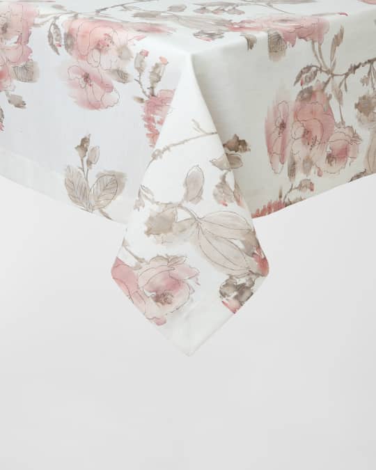 Mode Living Savannah Tablecloth, 70" Round | Neiman Marcus