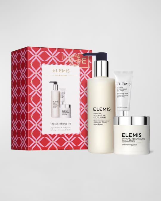 ELEMIS The Skin Brilliance Trio Dynamic Resurfacing Kit | Neiman Marcus