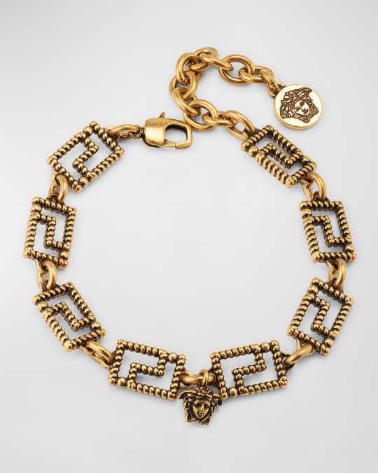 Versace Men's Greca Nautical Chain Bracelet | Neiman Marcus
