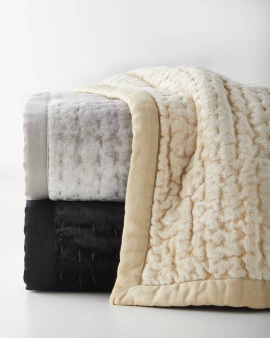 Donna Karan Home Velvet Standard Sham | Neiman Marcus