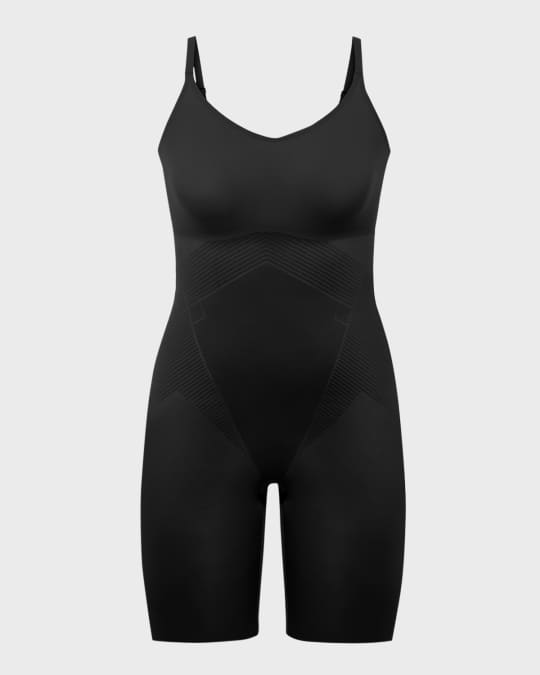 Spanx Invisible Shaping Mid-Thigh Bodysuit | Neiman Marcus