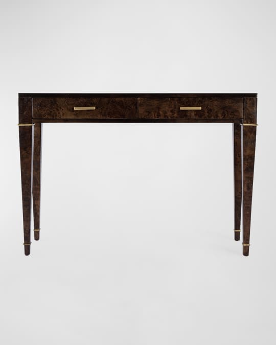 Butler Specialty Co Kanon Burl Wood 2-Drawer Console Table | Neiman Marcus