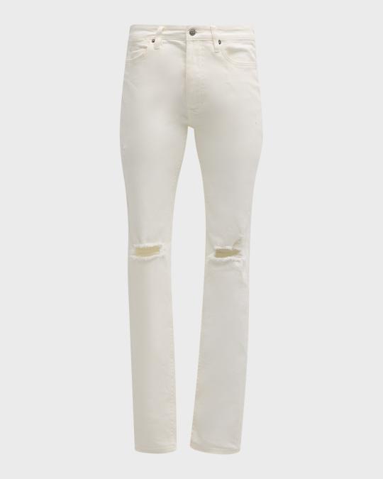Ksubi Men's Van Winkle Avalanche Trashed Skinny Jeans | Neiman Marcus