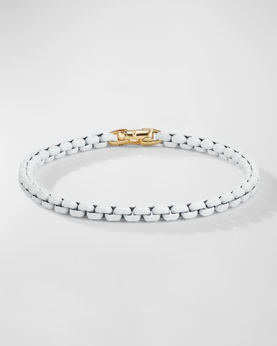 David Yurman DY Bel Aire Chain Bracelet with 14K Gold Clasp, 4mm ...