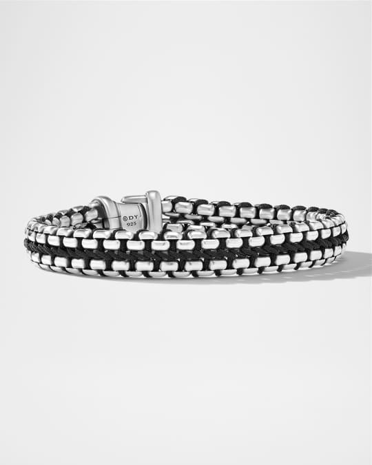 David Yurman Men's Woven Box Chain Bracelet, 10mm | Neiman Marcus
