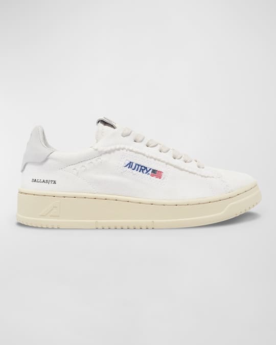 AUTRY Dallas Low-Top Canvas Sneakers | Neiman Marcus
