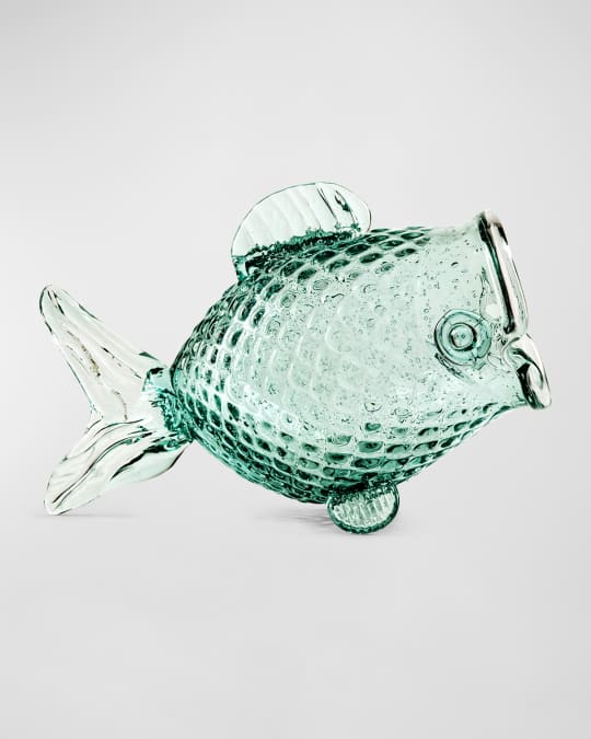 POLSPOTTEN Fat Fish Glass Jar | Neiman Marcus