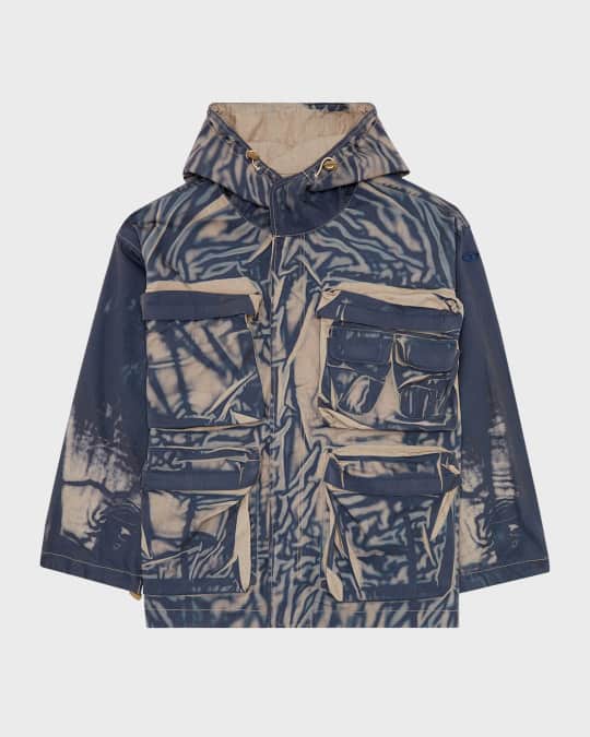 Diesel Men's J-Cadmus Oversized Twill Jacket | Neiman Marcus