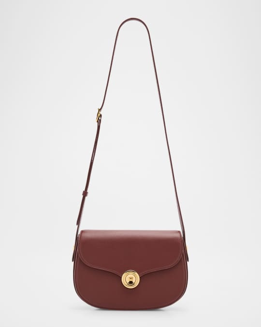 Loro Piana Ghiera Small Leather Crossbody Bag | Neiman Marcus