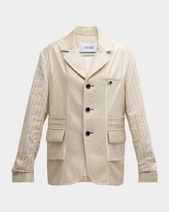 CHRISTOPHER JOHN ROGERS Metallic Taffeta Inside Out Blazer Jacket ...