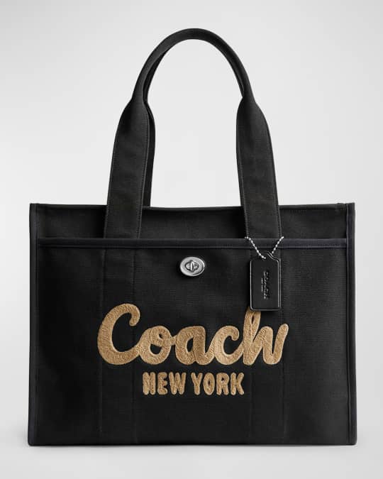 Coach Cargo 42 Logo Canvas Tote Bag | Neiman Marcus