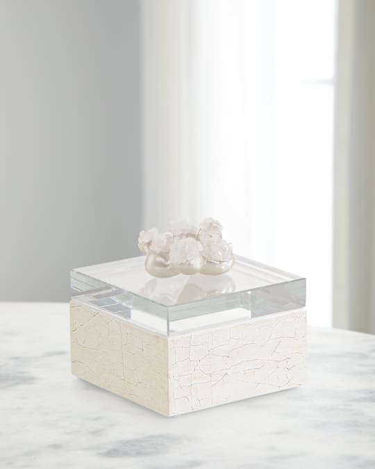 John-Richard Collection Encased Quartz Box III | Neiman Marcus