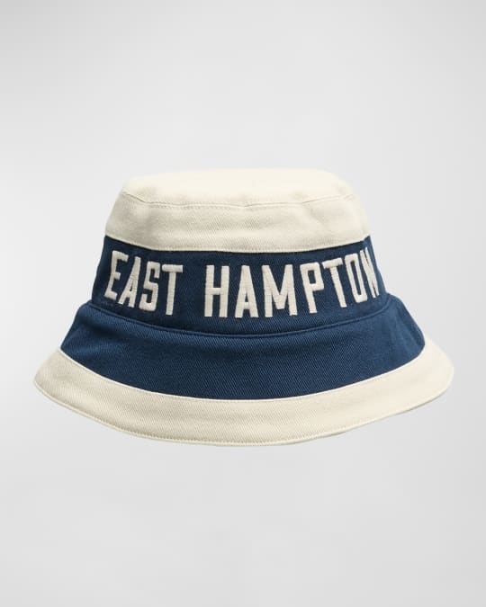 Rhude Men's East Hampton Embroidered Bucket Hat | Neiman Marcus