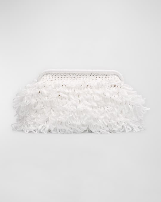 BTB Los Angeles Meila Fringe Clutch Bag | Neiman Marcus