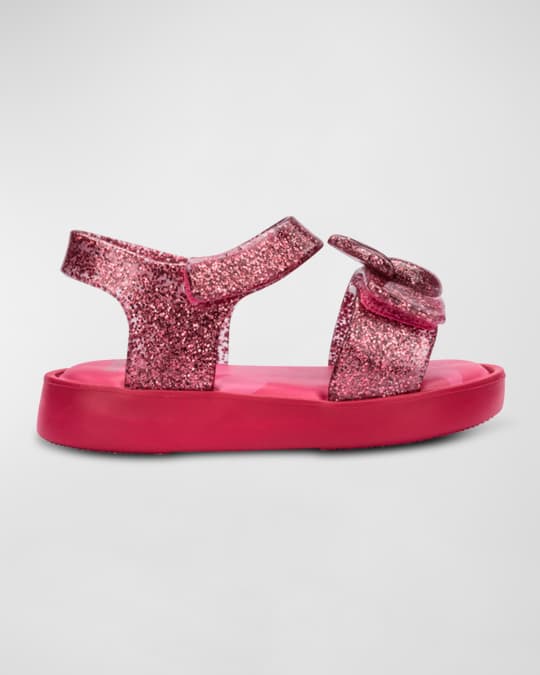 Mini Melissa x Disney Girl's Mickey Sandals, Baby/Toddler | Neiman Marcus