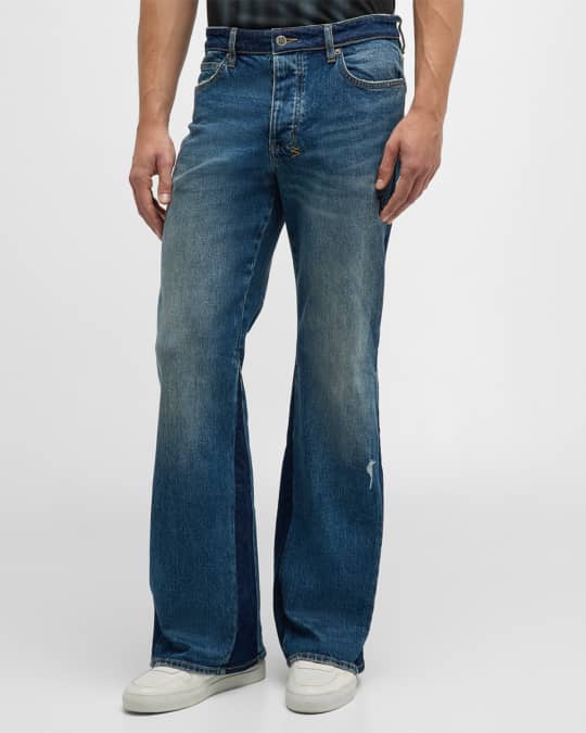 Ksubi x Trippie Redd Men's Bronko Trip Spliced Jeans | Neiman Marcus