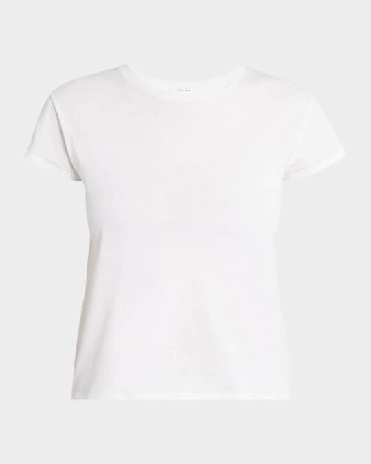 THE ROW Tori Short Sleeve Top | Neiman Marcus
