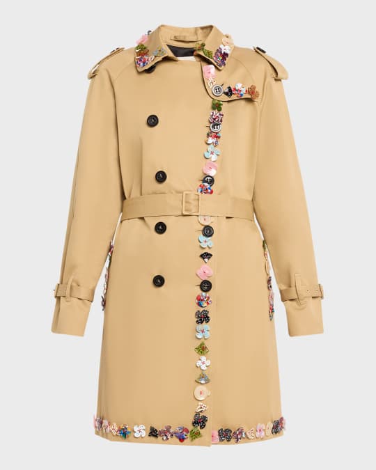 Libertine Button Town Belted Trench Coat | Neiman Marcus