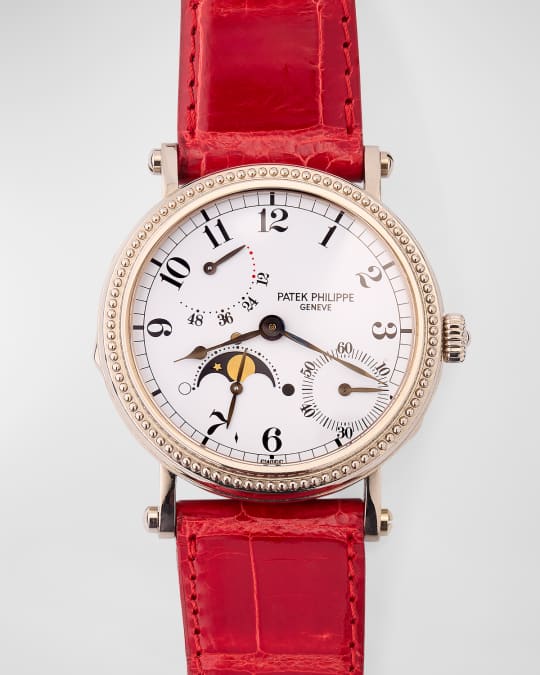 Vintage Watches Patek Philippe Calatrava Age of the Moon 35mm Vintage ...