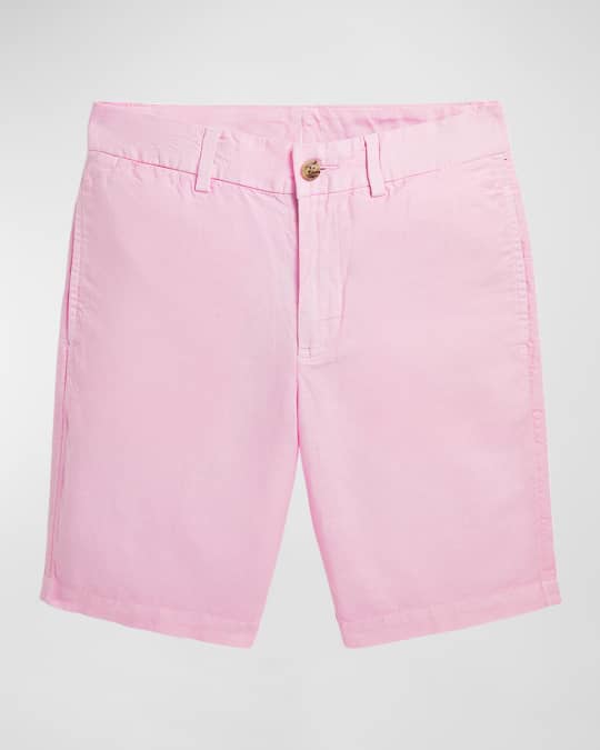 Polo Ralph Lauren Girl's Linen Preppy Shorts, Size 10-20 | Neiman Marcus