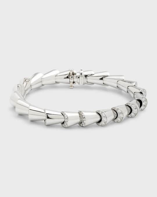 Oscar Heyman Platinum Cornucopia Diamond Bracelet | Neiman Marcus
