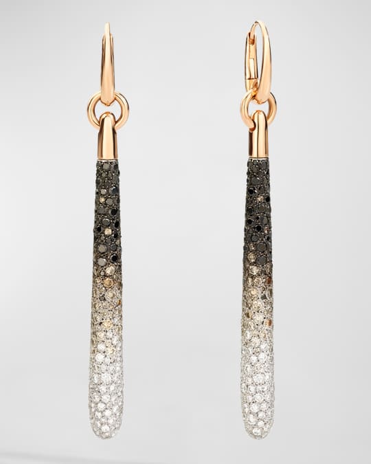 Pomellato Sabbia Long Diamond Earrings | Neiman Marcus
