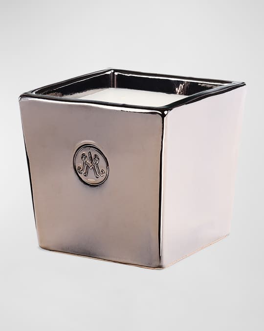 Amanda de Montal Citrus Basilicum Scented 4-Wick Candle Silver ...