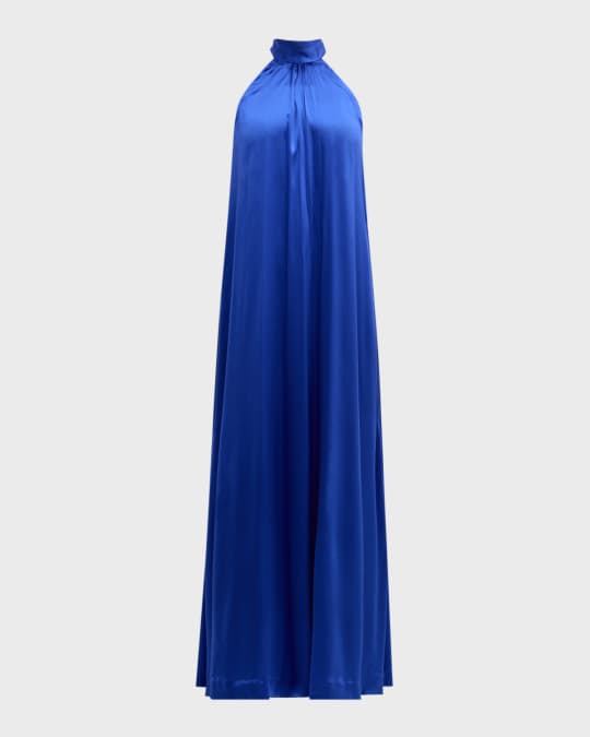 Dea Kudibal Ninka Silk Halter Gown | Neiman Marcus