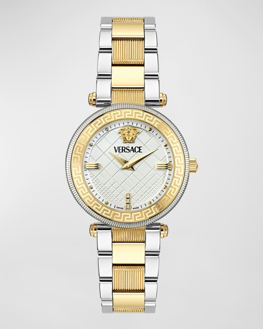 Versace 35mm Versace Reve Diamond Watch Box Set | Neiman Marcus