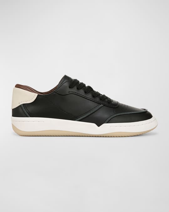 Vince Westside Leather Low-Top Sneakers | Neiman Marcus