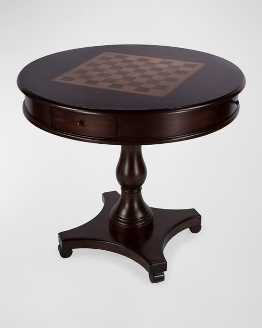Butler Specialty Co Fredrik Round Game Table | Neiman Marcus