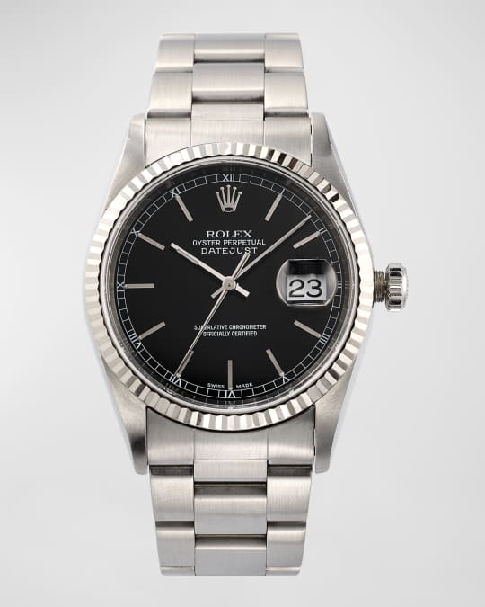 Vintage Watches Rolex Oyster Perpetual Datejust 36mm Vintage 2002 Watch ...