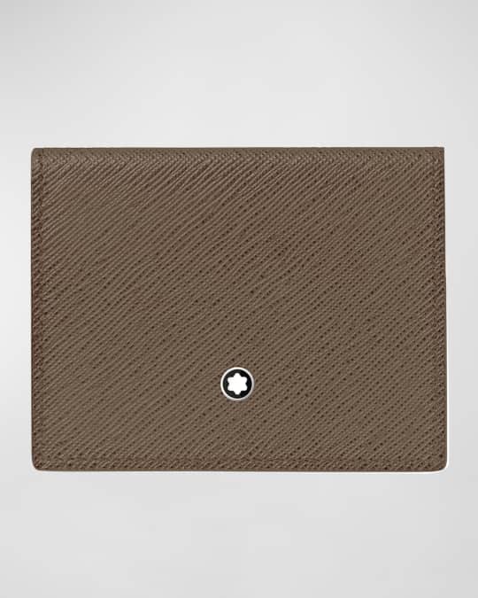 Montblanc Men's Sartorial Saffiano Leather Trio Card Holder | Neiman Marcus