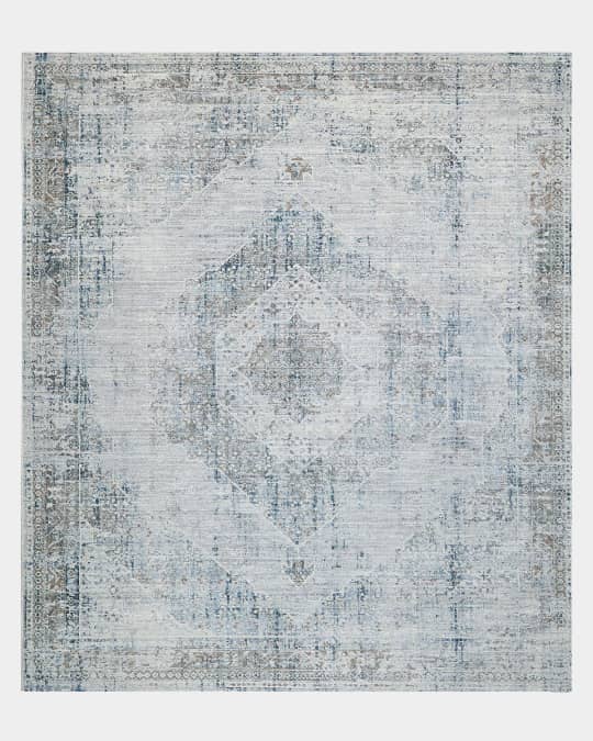 Exquisite Rugs Vintage Loom Beige & Blue Rug, 12' x 15' | Neiman Marcus